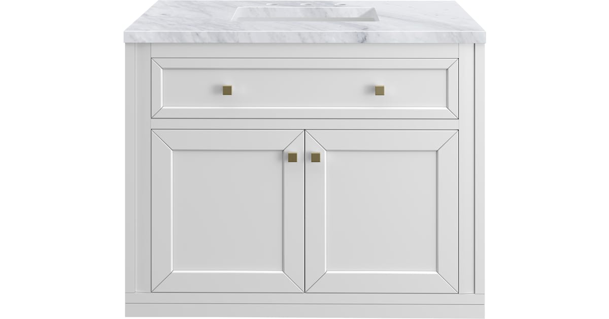 James Martin Vanities 503-V36-GW-3CAR Chicago 36" Free Standing Single ...