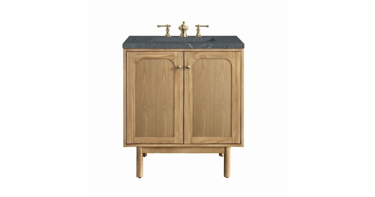 James Martin Vanities 545-V30-LNO-3PBL Laurent 30" Single Basin Wood ...