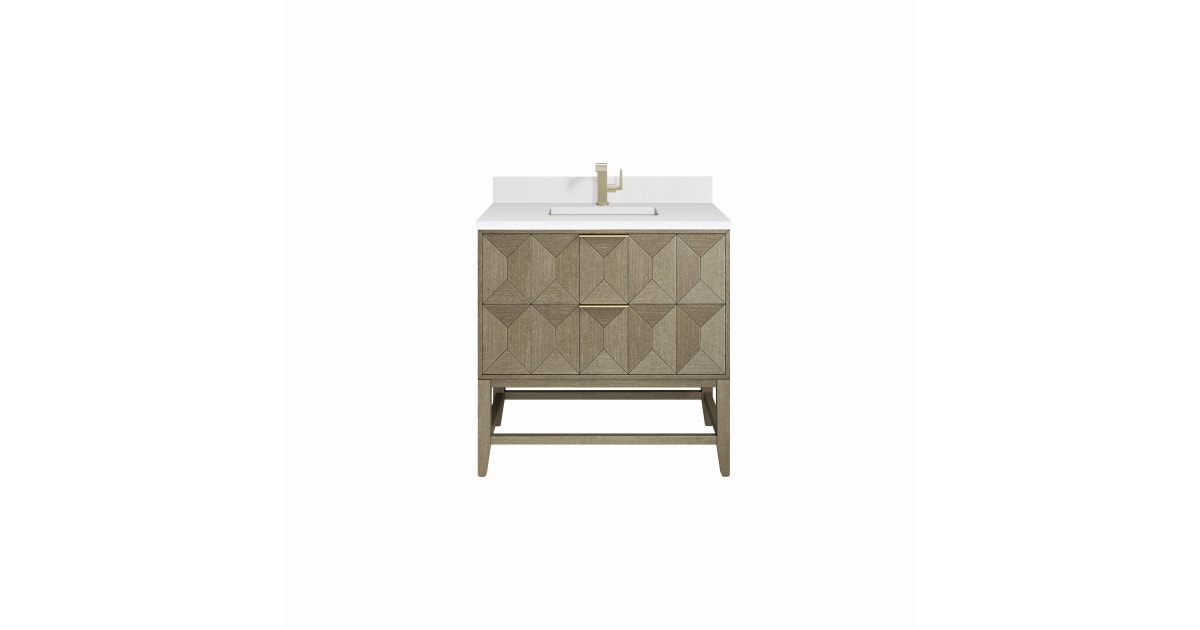 James Martin Vanities D100-V36-PBO-1WZ Emmeline 36" Free Standing ...