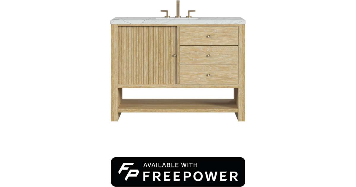 James Martin Vanities D404-V48-SWO-FENC Marigot 48" Free Standing ...