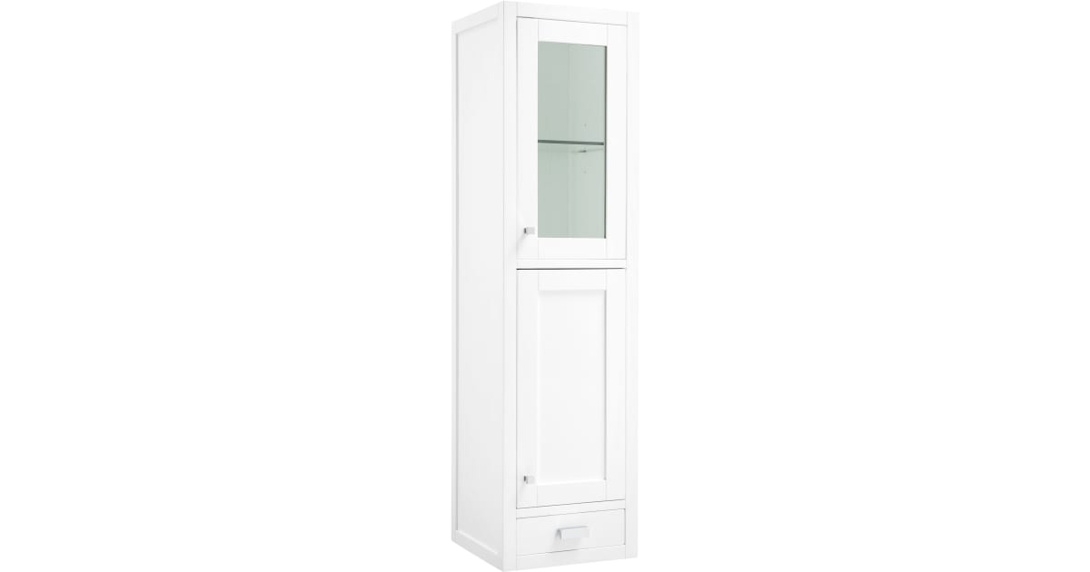 James Martin Vanities E444-H15R-GW Addison 55-5/8" Wood Free Standing ...