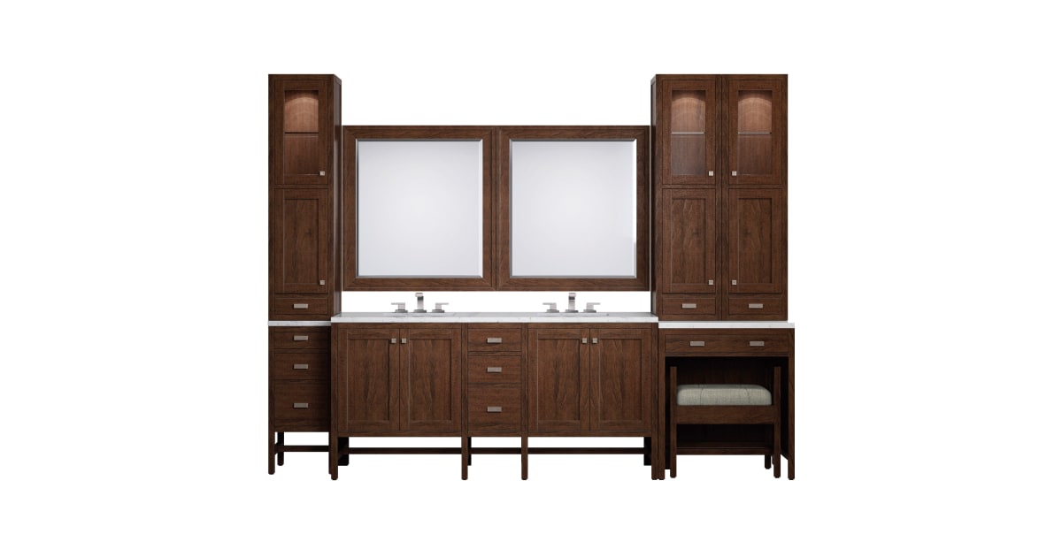 James Martin Vanities E444MCA-V72GP-AB-EJP Addison 118" Double Basin ...