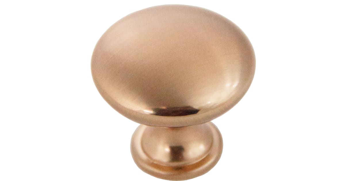 Jamison Collection J323-RG 1-3/16 Inch Mushroom Cabinet Knob | Ferguson ...