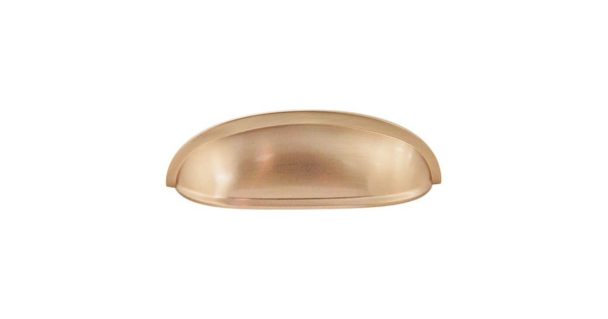 Jamison Collection J442-RG 3 Inch Center to Center Cup Cabinet Pull ...