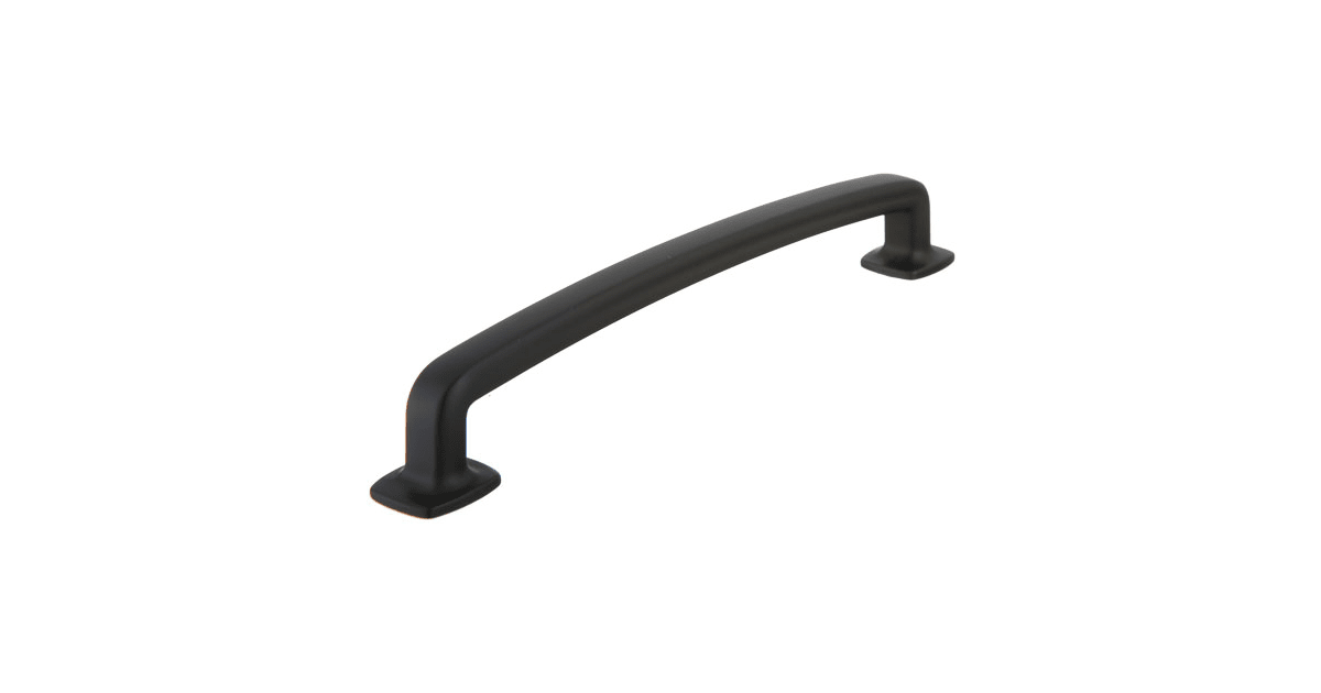 Jamison Collection J656-BK 6-5/16 Inch Center to Center Handle Cabinet ...
