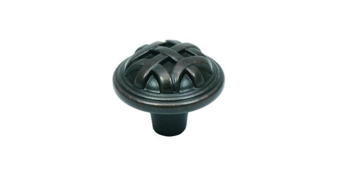 Jamison Collection K82115-10B-10PACK 1-1/4 Inch Mushroom Cabinet Knob ...