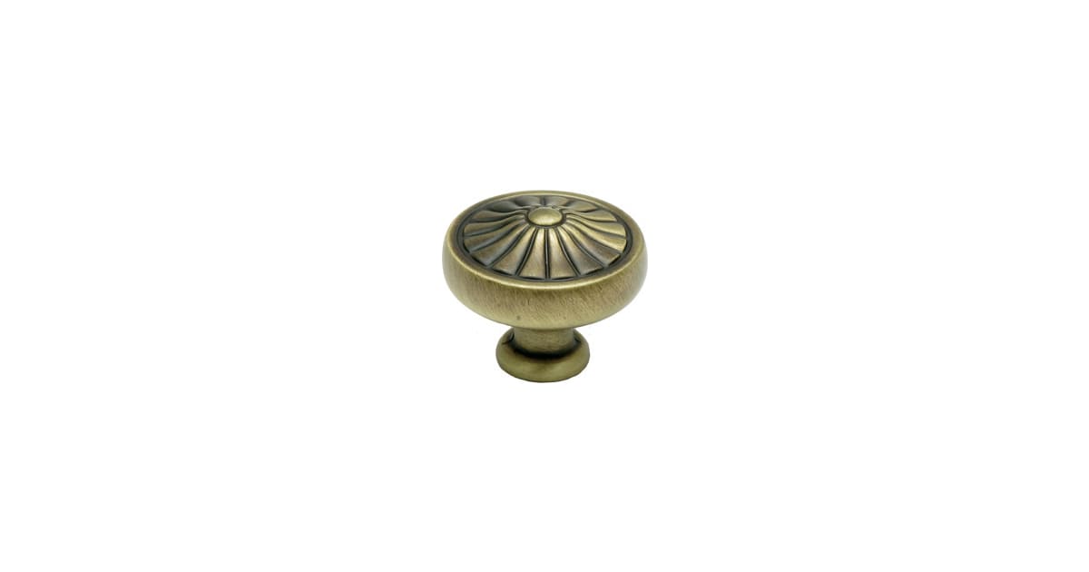 Jamison Collection K81353ABSB 1-1/4 Inch Mushroom Cabinet Knob ...