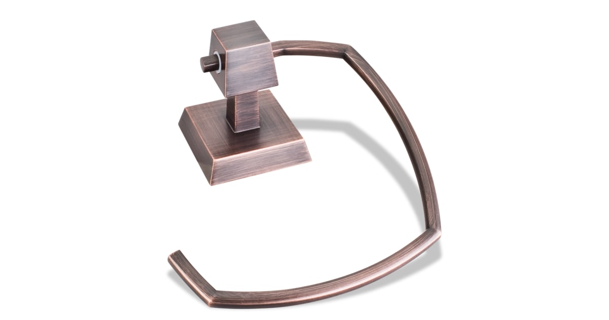 Jeffrey Alexander BHUR-06DBAC Urban Towel Ring | Ferguson Home