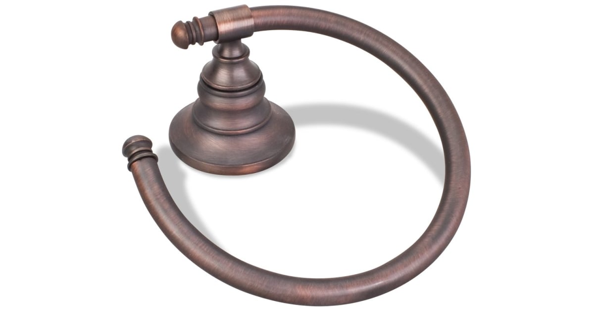 Jeffrey Alexander BHSM-06DBAC 7-9/16 Inch Towel Ring Featuring the ...