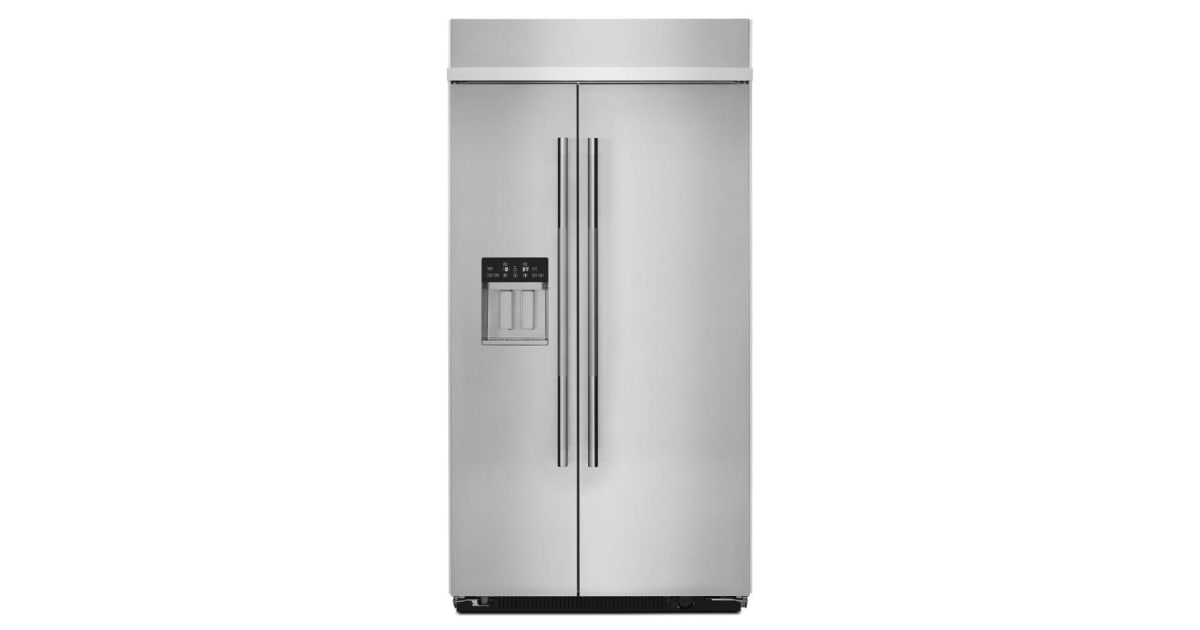 JennAir JBSS42E22L 42 Inch Wide 25.5 Cu. Ft. Built-In Refrigerator With ...