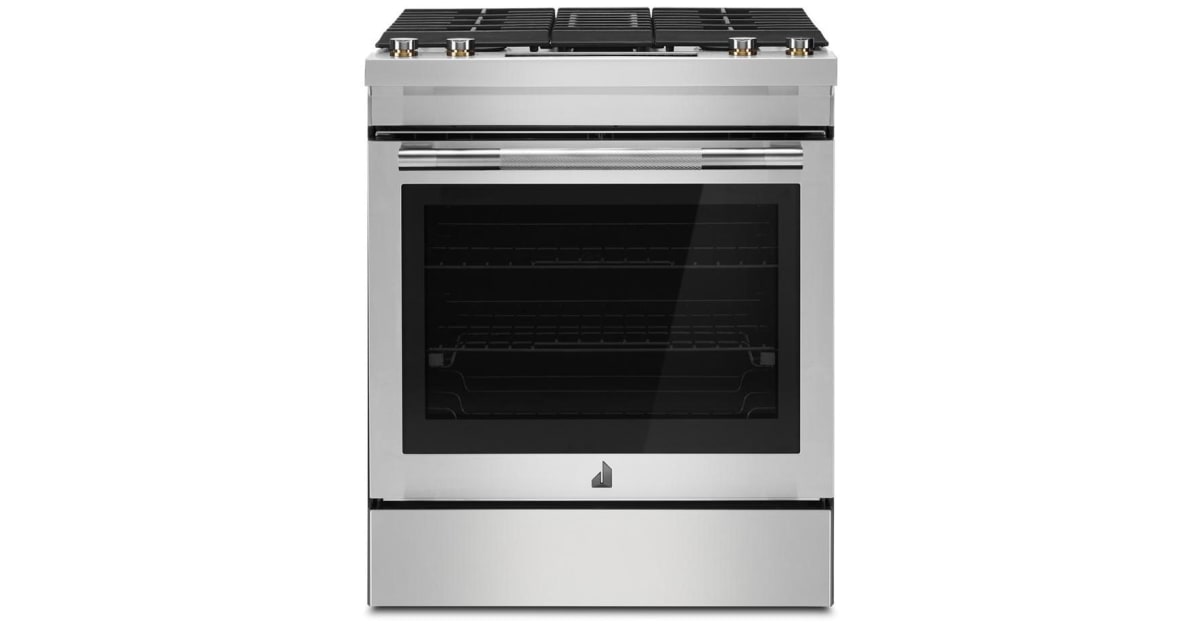 JennAir JDS1750ML RISE 30 Inch Wide 6.2 Cu. Ft. Slide In Dual Fuel ...