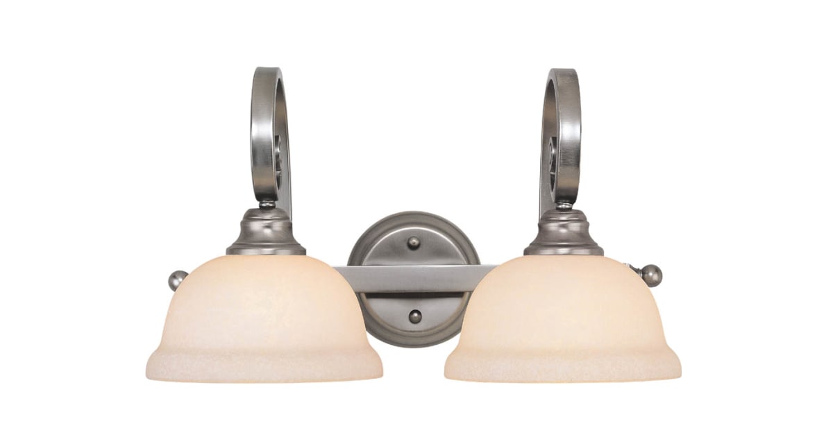 Jeremiah Lighting 19902-AP 2 Light Bathroom/Vanity fixture | Ferguson Home