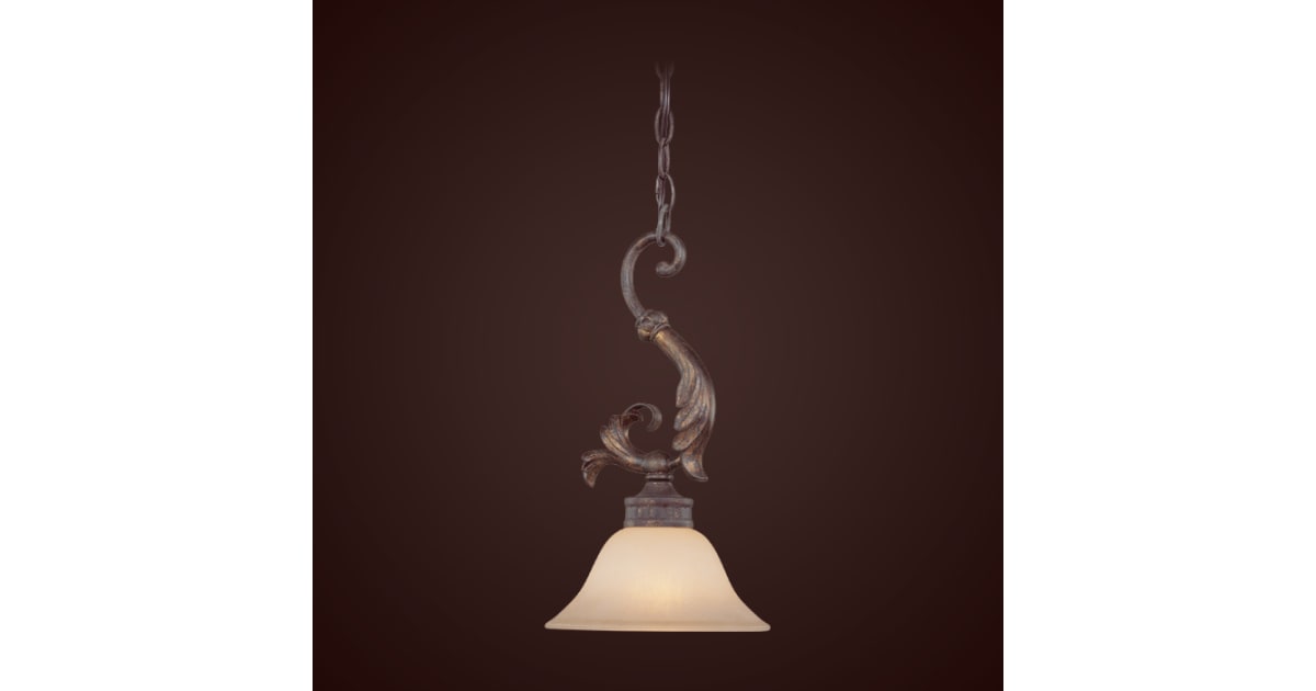 Jeremiah Lighting 25921-GGL 1 Light Mini Pendant from the Grandeur ...