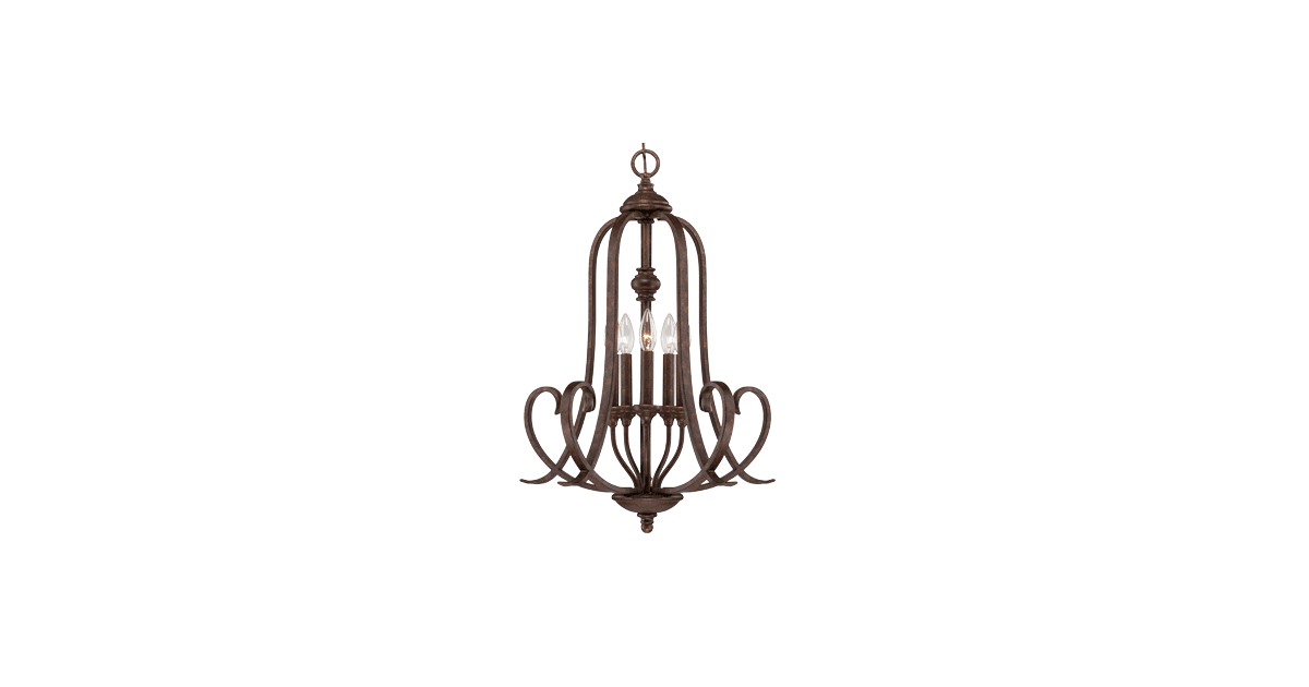 Jeremiah Lighting 28835-GGL 5 Light Chandelier | Ferguson Home