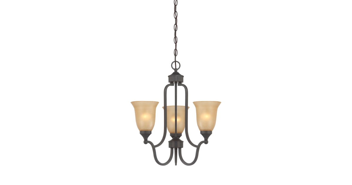 Jeremiah Lighting 28723-ORB Edgefield 3 Light Large Indoor Pendant - 19 ...