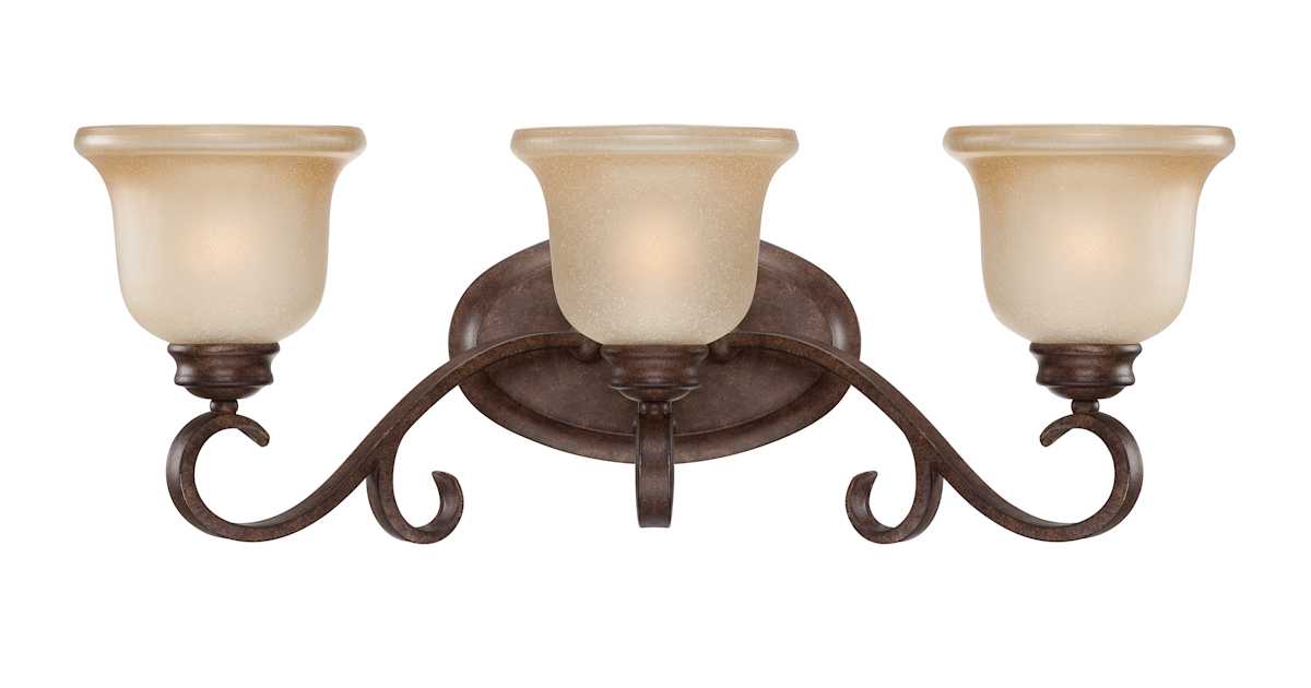 Jeremiah Lighting 28803-GGL Kennedale 3 Light Bathroom Vanity Light ...