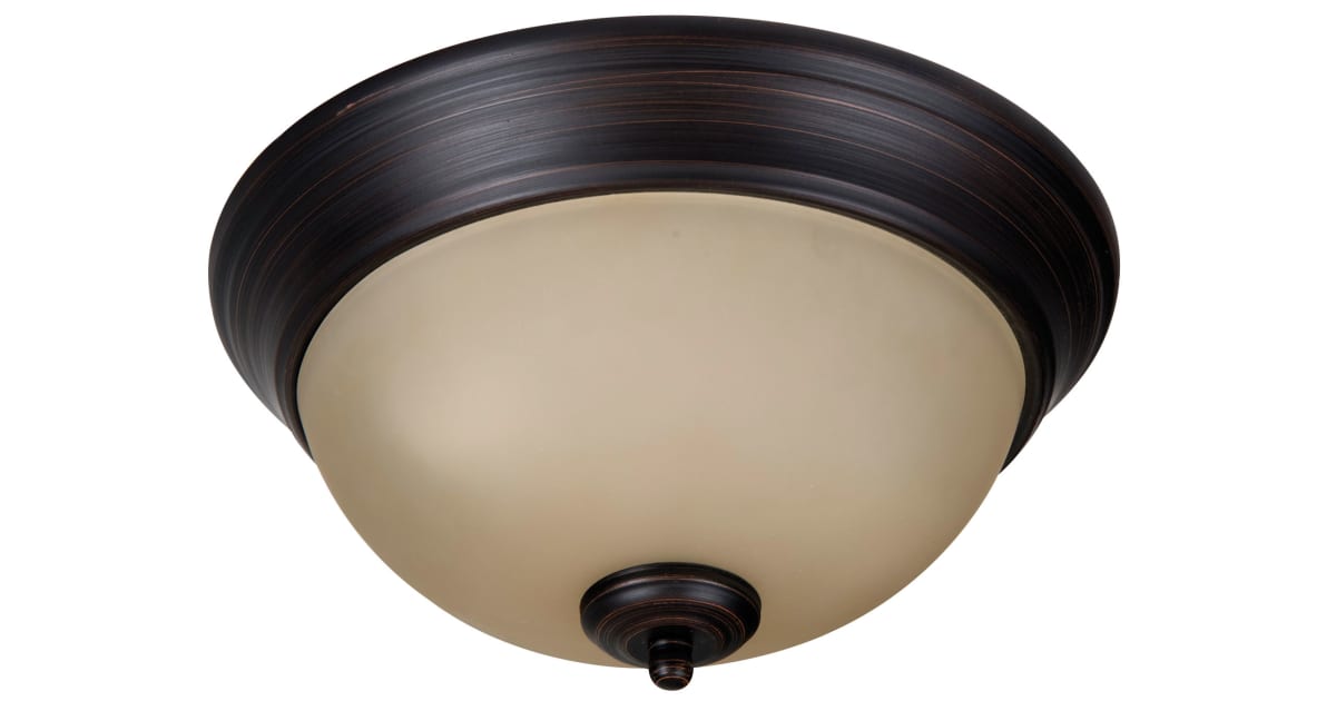 Jeremiah Lighting XP11ABZ-2A Pro Builder Flush 2 Light Flush Mount ...