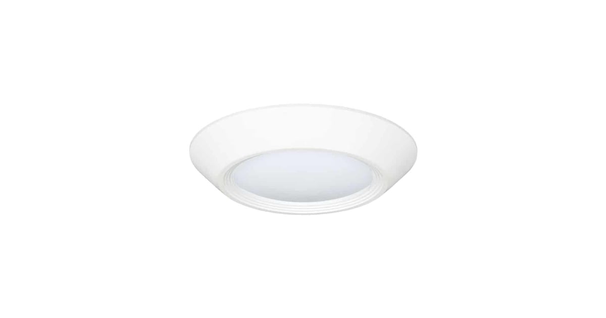 Jesco Lighting RE-GEO-FM-99206-2790-WH Relyence 7" Wide LED Flush Mount ...