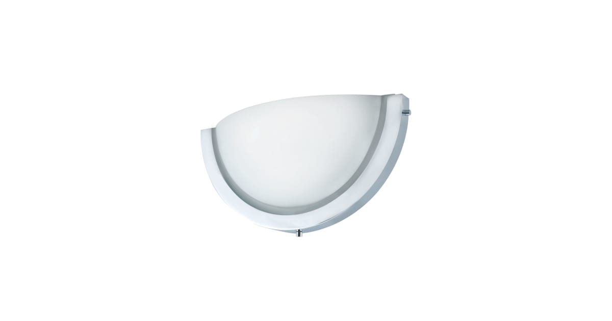 Jesco Lighting WS323S-CFL Half Moon 1 Light Energy Star Wall Sconce ...