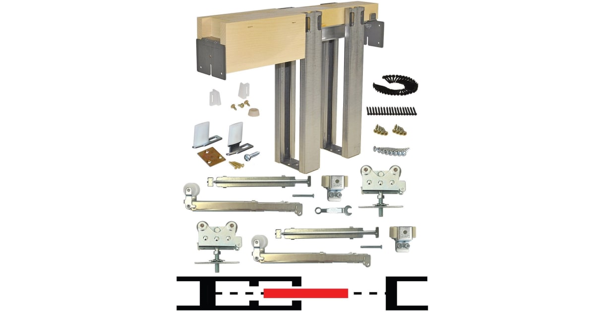 Johnson Hardware 203080SC 2000SC Series 36" x 96" Soft-Close Pocket ...