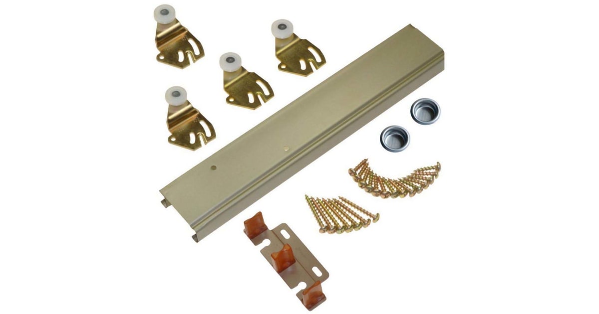 Johnson Hardware JH1138602D 1138 Series 60" Steel Double Track Hardware ...