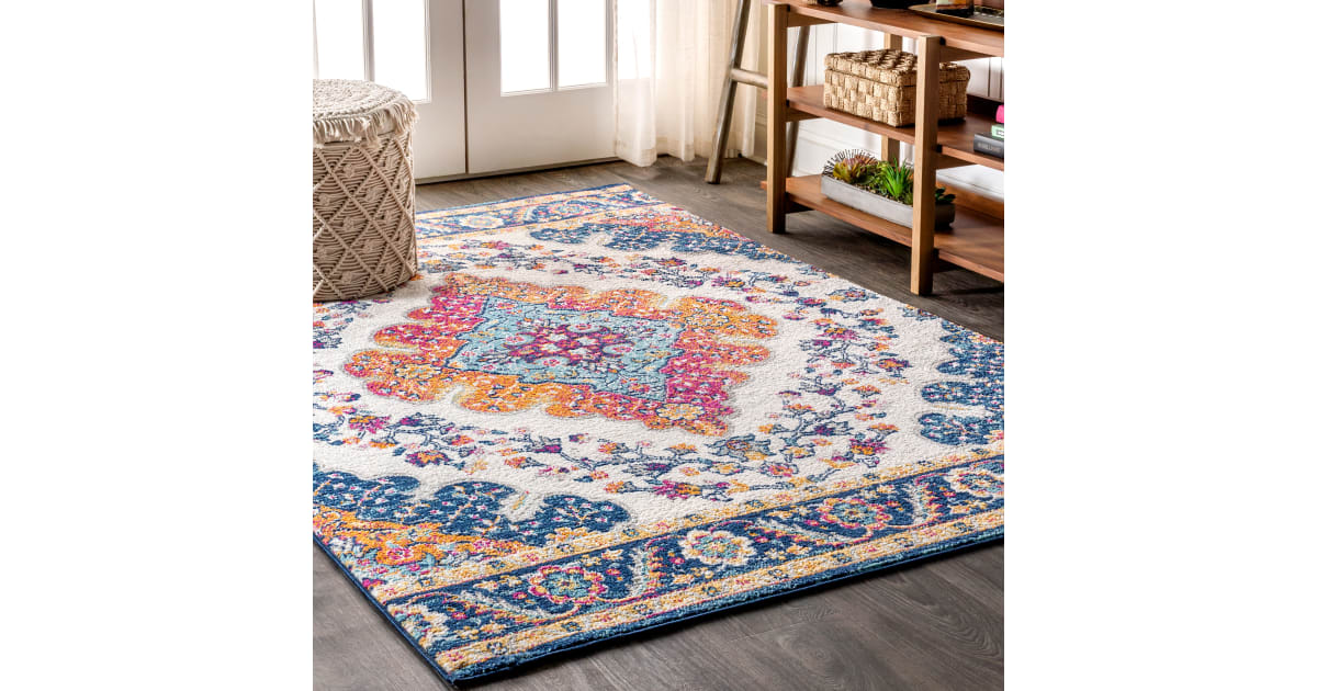 JONATHAN Y Lighting BMF106A-3 Bohemian FLAIR 3' x 5' Polypropylene ...