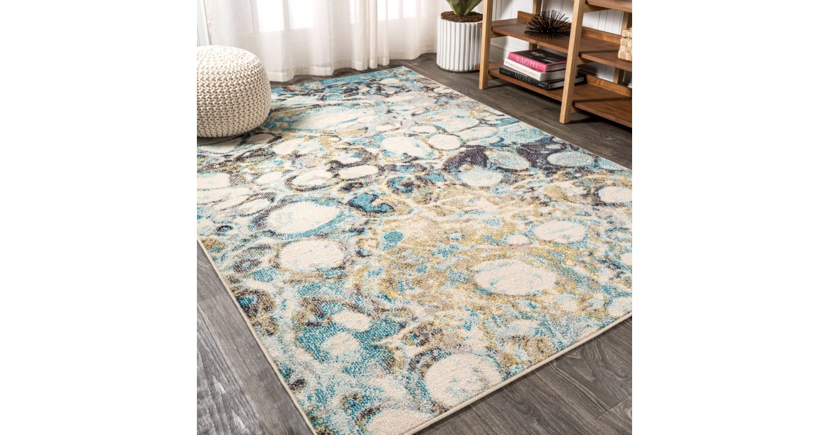 JONATHAN Y Lighting CTP113B-4 Contemporary POP 4' x 6' Polypropylene ...