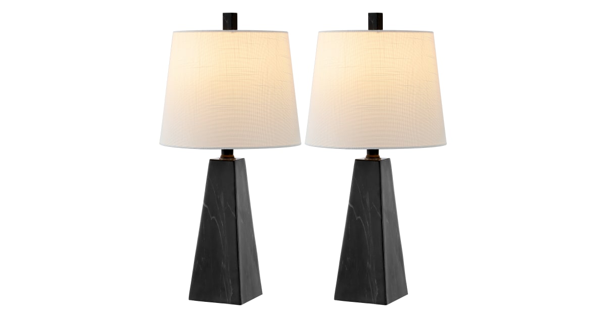 JONATHAN Y Lighting JYL1037D-SET2 Pack of (2) Owen 21" Tall LED Accent ...