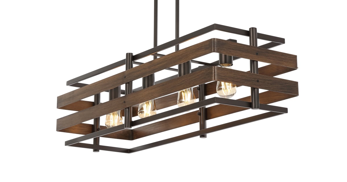 JONATHAN Y Lighting JYL1306A Horizon 4 Light 34" Wide LED Linear ...