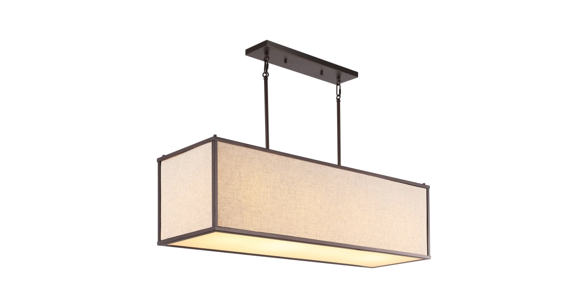 JONATHAN Y Lighting JYL1312A Cole 4 Light 42" Wide LED Linear ...