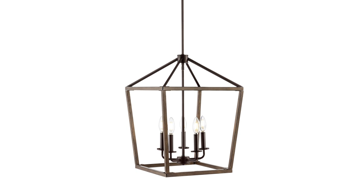 JONATHAN Y Lighting JYL1323A Oria 5 Light 16" Wide LED Taper Candle ...