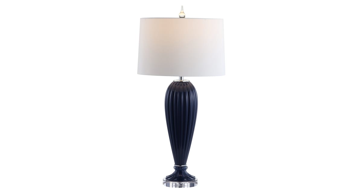 JONATHAN Y Lighting JYL2075A Delphine 33" Tall LED Vase Table Lamp ...