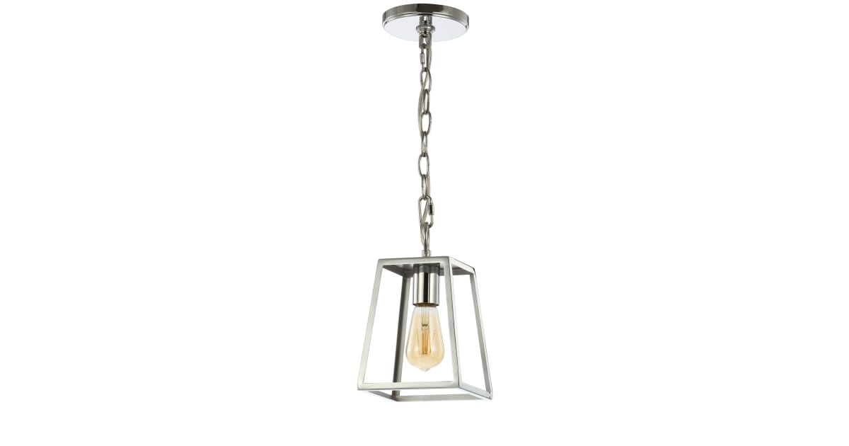 JONATHAN Y Lighting JYL3525A Single Light 6" Wide LED Mini Pendant ...