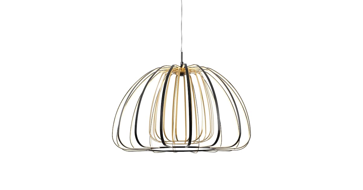 JONATHAN Y Lighting JYL7147A Gigi 24" Wide LED Pendant | Ferguson Home