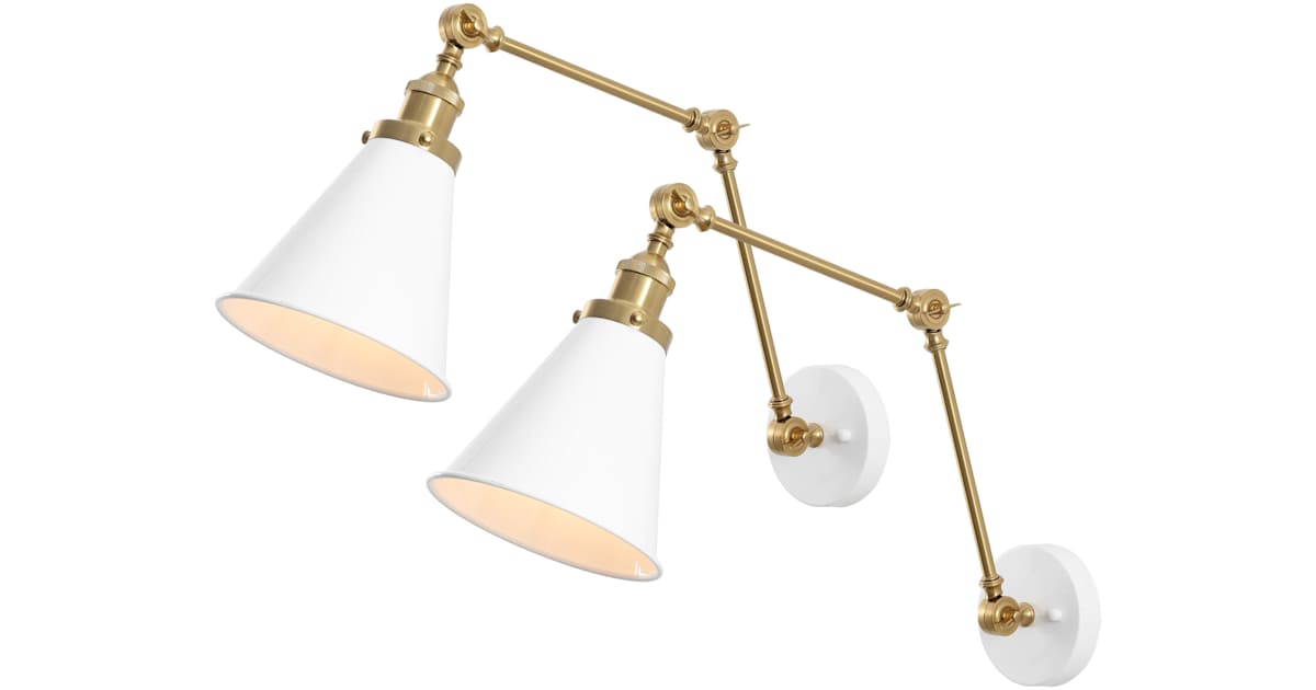 JONATHAN Y Lighting JYL7462B-SET2 Rover 7" Tall LED Wall Sconce ...