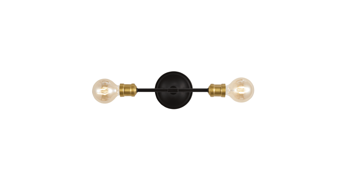 JONATHAN Y Lighting JYL7574A Jaxon 2 Light 13" Wide LED Vanity Light ...