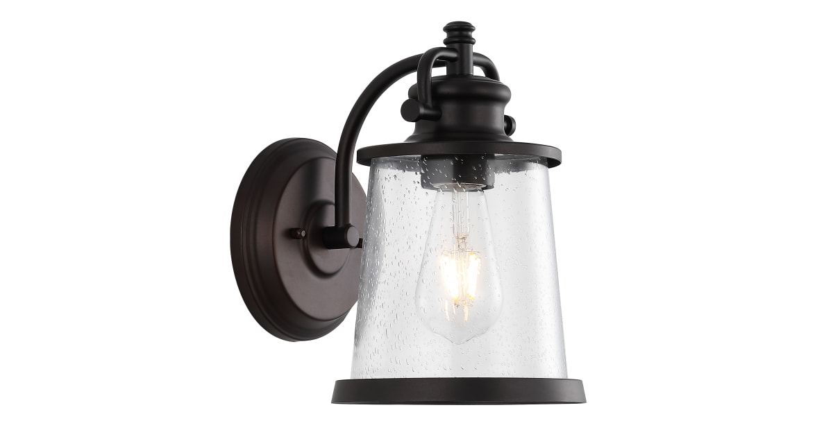 JONATHAN Y Lighting JYL7605A Marais 10" Tall LED Wall Sconce with Seedy ...