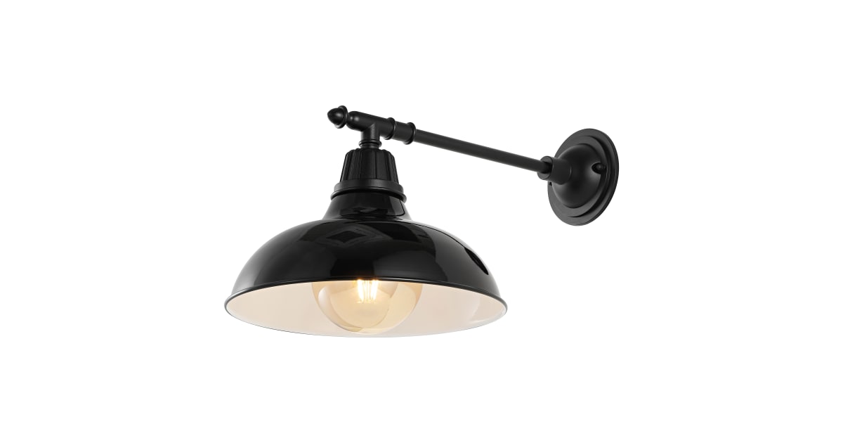 JONATHAN Y Lighting JYL7615B Wallace 13" Tall Indoor/Outdoor LED Wall ...