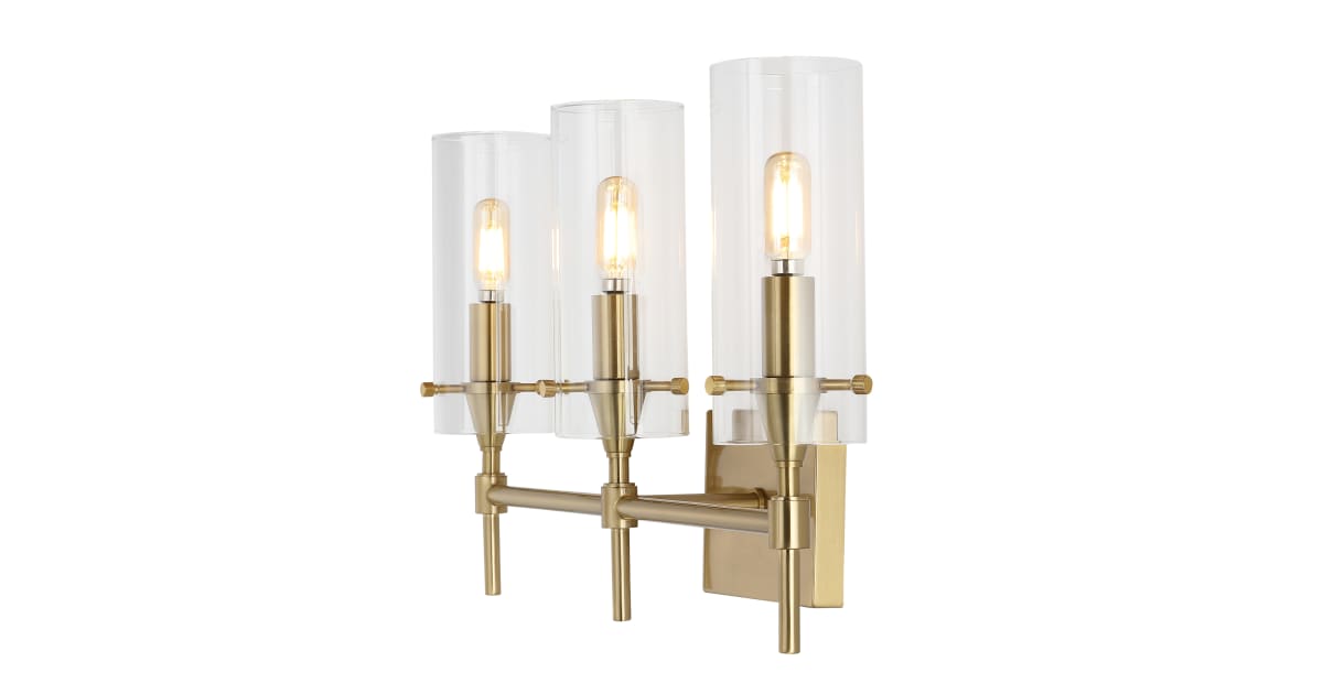 JONATHAN Y Lighting JYL7807C Cato 3 Light 21" Wide LED Vanity Light ...