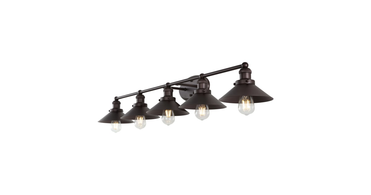 JONATHAN Y Lighting JYL7905A July 5 Light 46" Wide LED Vanity Light ...