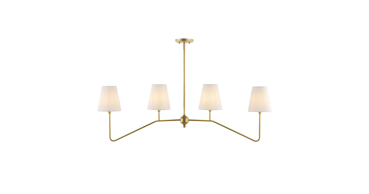 JONATHAN Y Lighting JYL7913A Signe 4 Light 48" Wide LED Linear ...