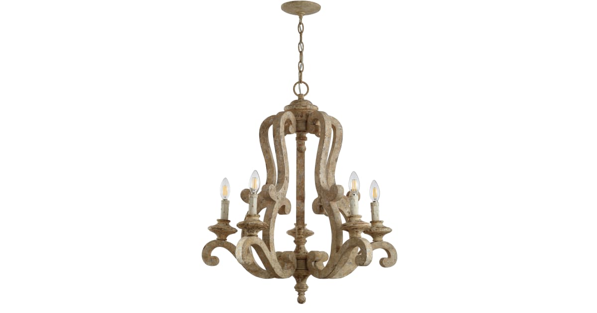 JONATHAN Y Lighting JYL9520A Oria 5 Light 27" Wide LED Chandelier ...