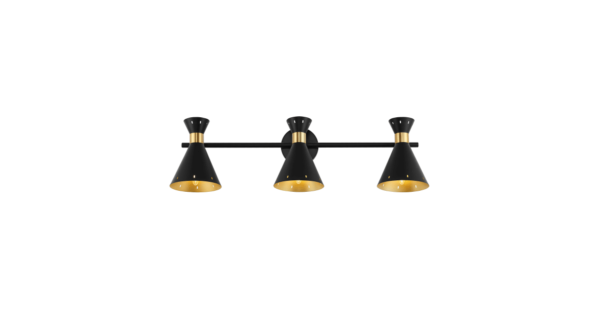 JONATHAN Y Lighting JYL9905A Elroy 3 Light 31" Wide LED Fixed Rail ...