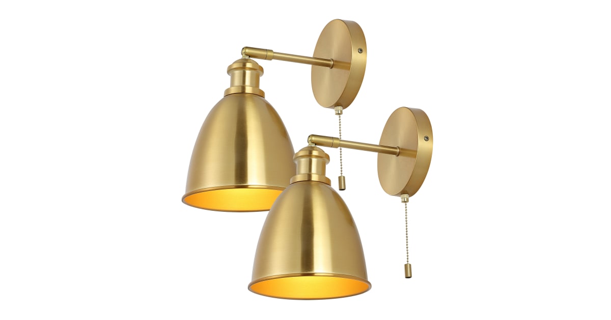JONATHAN Y Lighting JYL9911A-SET2 Hudson 11" Tall LED Wall Sconce - Set ...