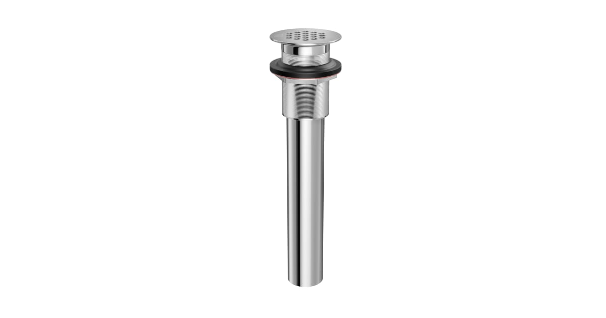Jones Stephens D70105 Chrome Commercial GRID Drain L/ O/FLOW HOLES ...