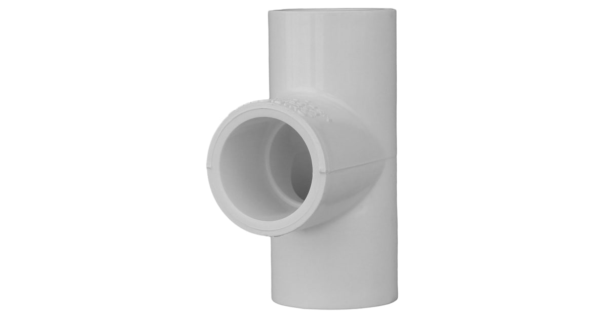 Jones Stephens 401005 PVC S/40 1/2 TEE SXSXS | Ferguson Home