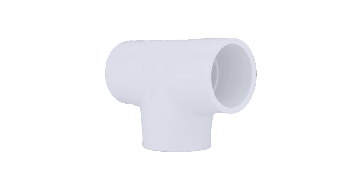 Jones Stephens 401012 PVC S/40 1-1/4 TEE SXSXS | Ferguson Home