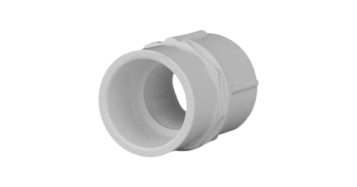 Jones Stephens 435007 PVC S/40 3/4 FEMALE ADPT SXT | Ferguson Home