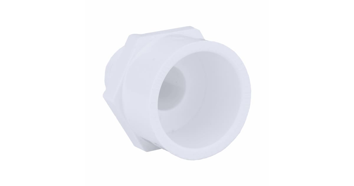Jones Stephens 436213 PVC S/40 1-1/2X2 MALE ADPT MP | Build.com