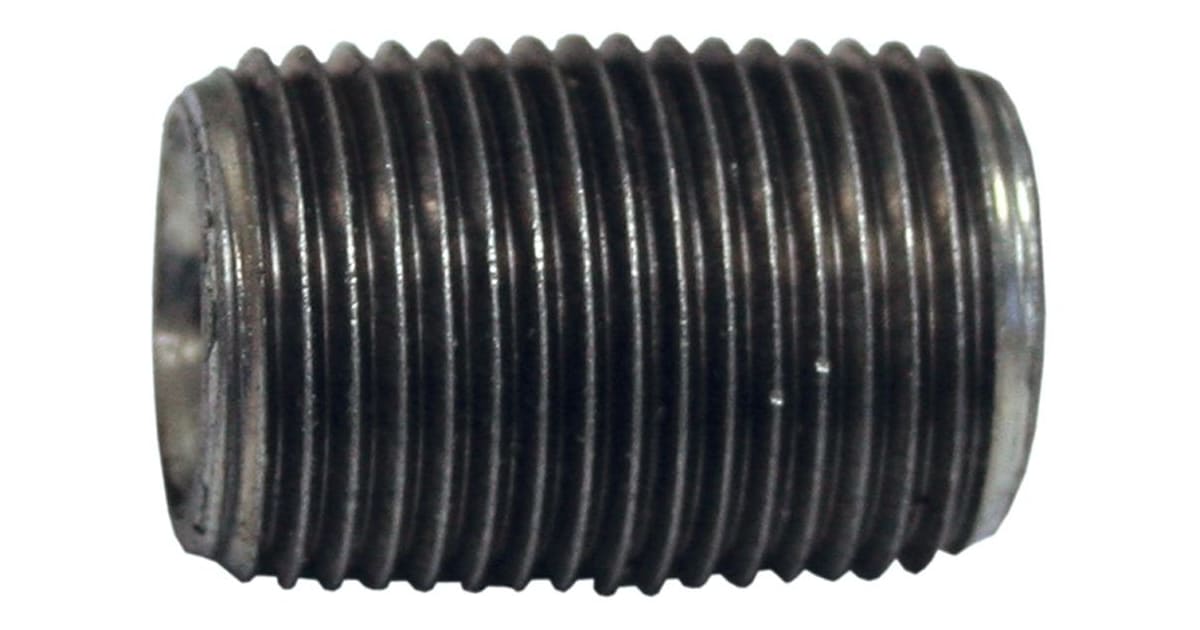 Jones Stephens 50300 3/8 X CLOSE NIPPLE GALV | Build.com